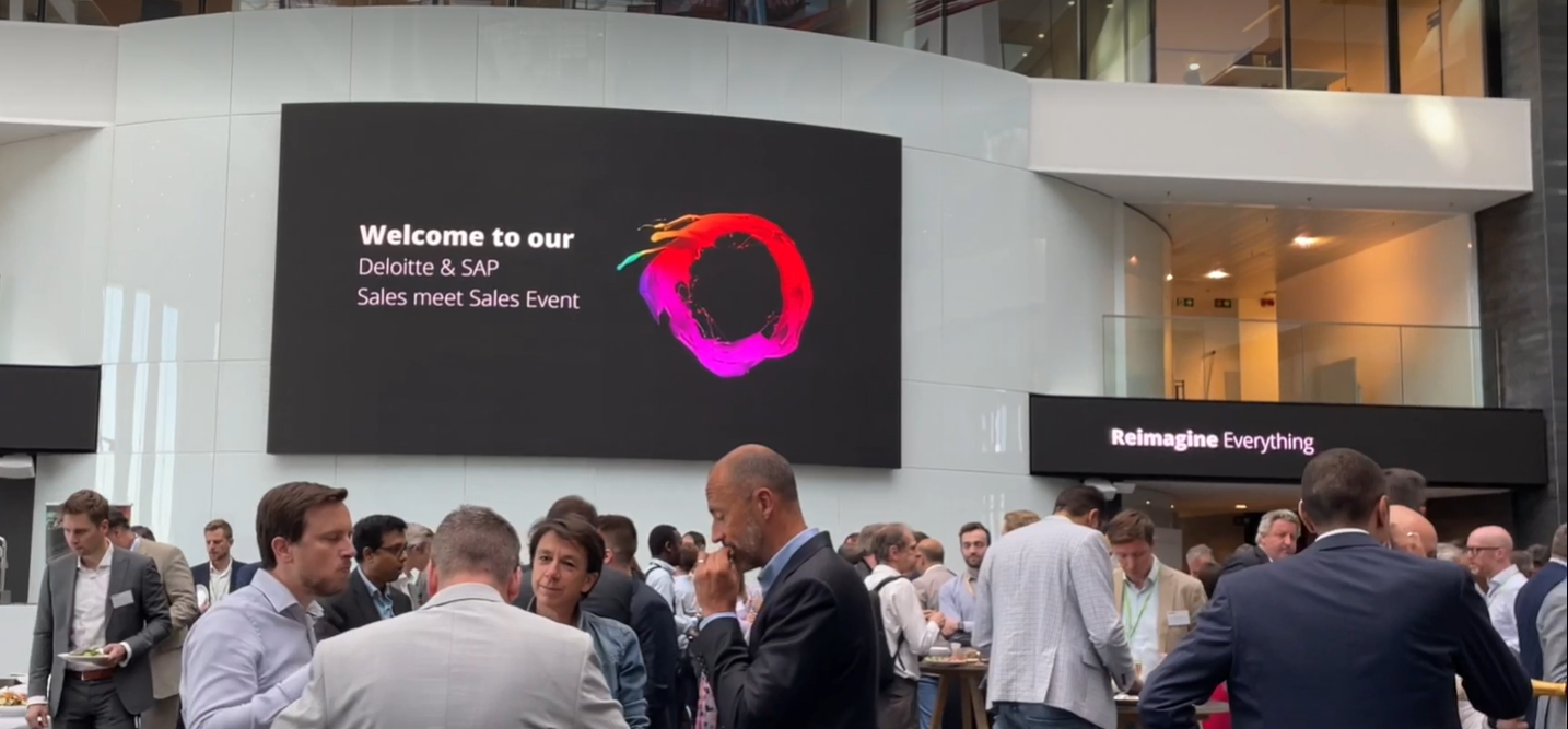 Deloitte SAP sales meet sales event