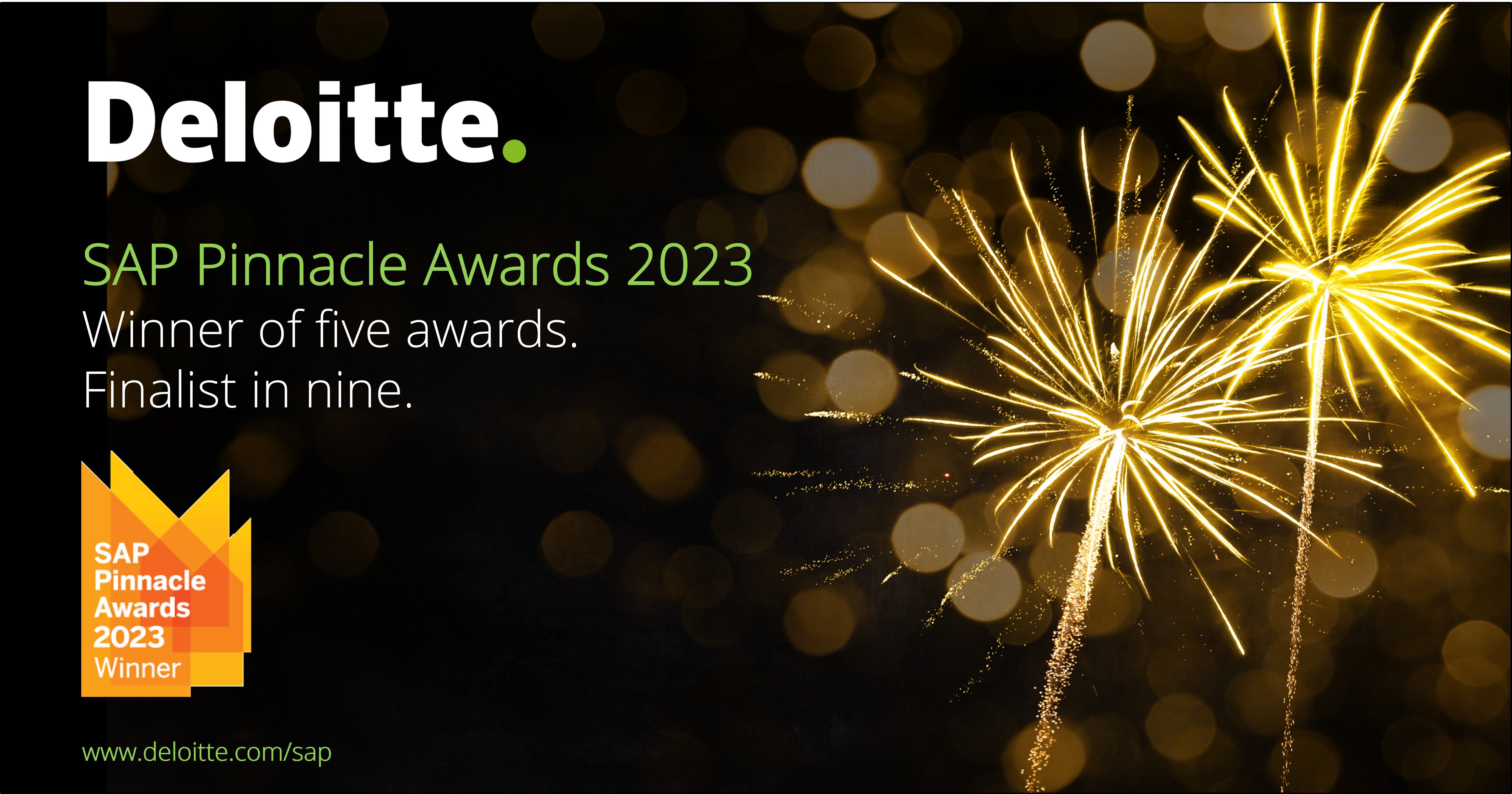 Deloitte Wins Five SAP Pinnacle Awards