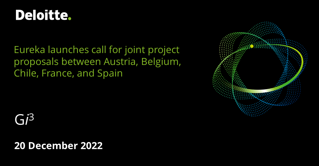 Gi3 Alert | Eureka launches call for joint project proposals between ...