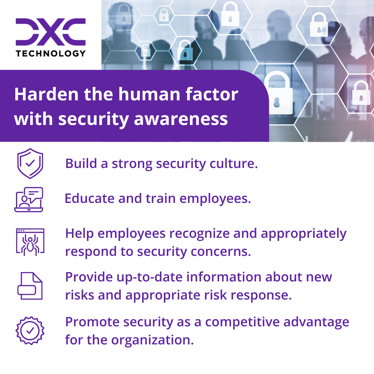 People — the key to a security-aware organization