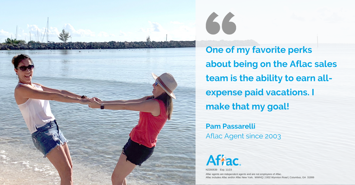 You never know where a sales career with Aflac may take you