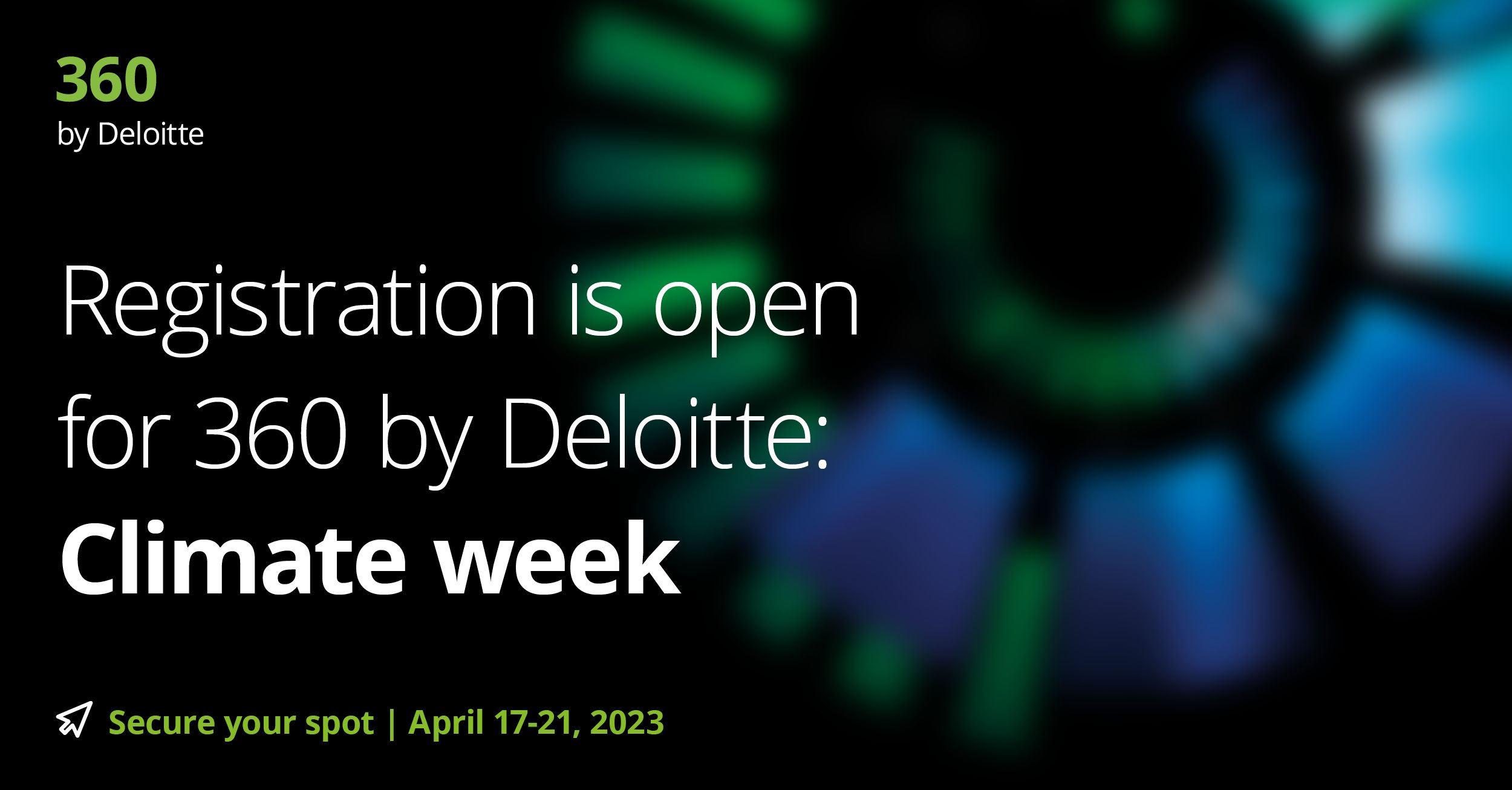 360 by Deloitte: Climate week 360 by Deloitte: Climate week