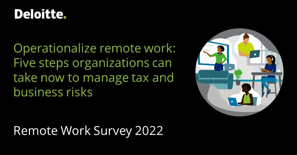 Remote Work | Global Employer Services | Deloitte Belgium