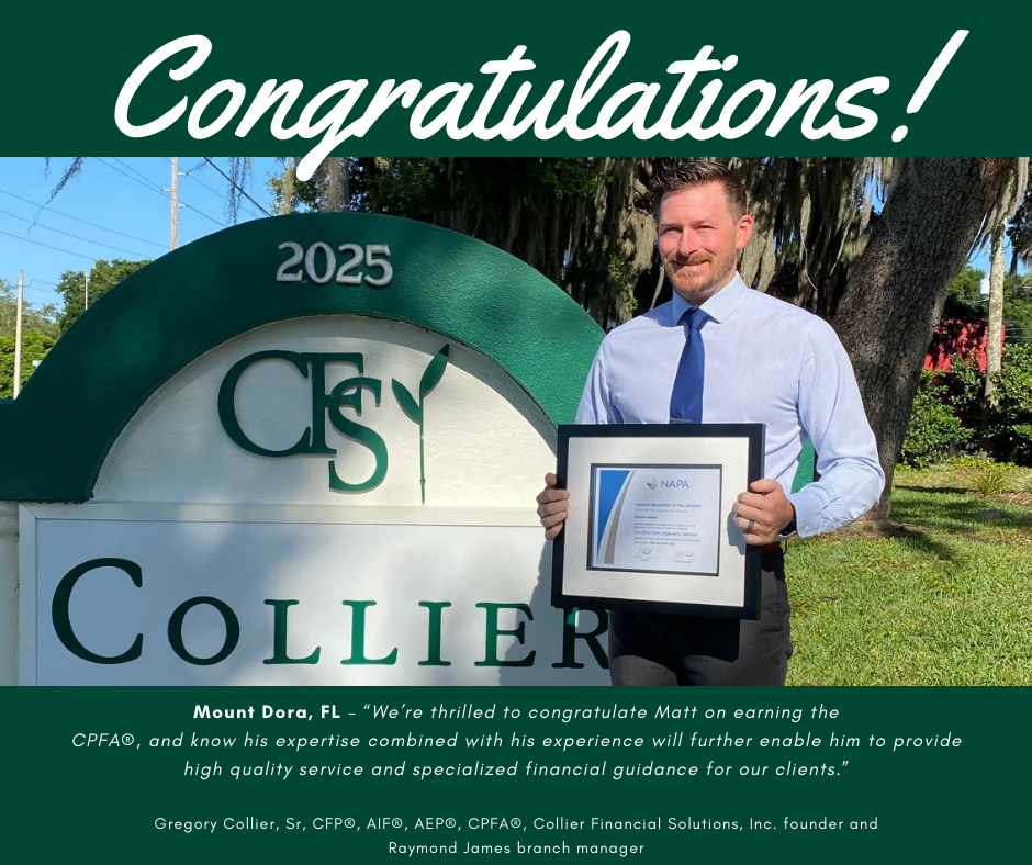 Matthew S. Hackler - Collier Financial Solutions, Inc. - Mount Dora, FL